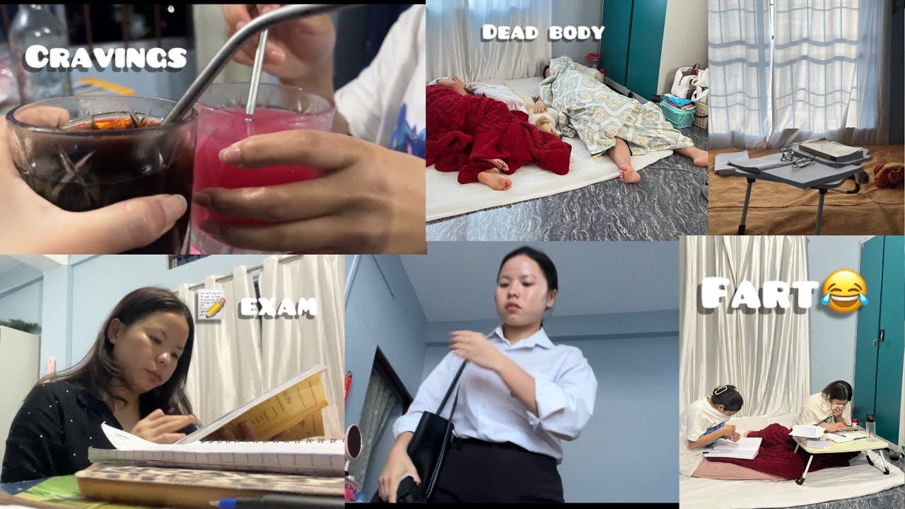 Exam📚#law student #craving 🍕🍩# study with friends👭 - YouTube