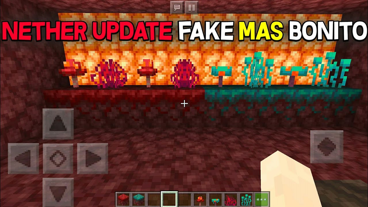 FAKE! Nether Update No Minecraft PE 1.15 - Concept Nether Update ...