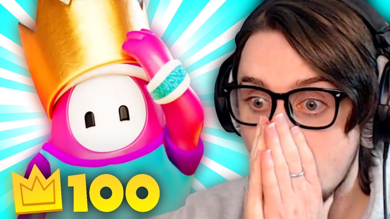 How I got 100 wins in Fall Guys - YouTube