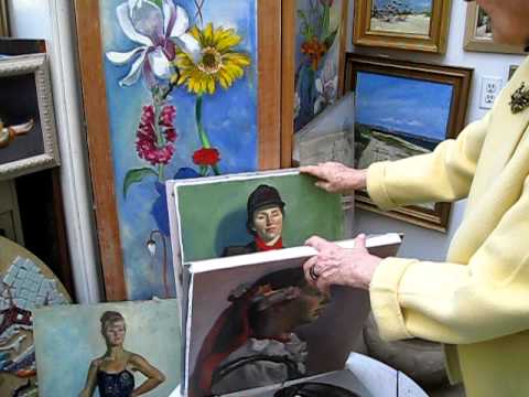 Susie Gách Peelle, painter, Locust Valley, NY - YouTube