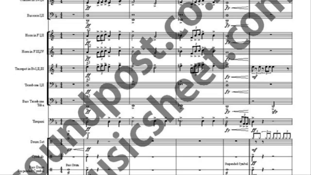 Doctor Strange Theme orchestra music sheet - YouTube