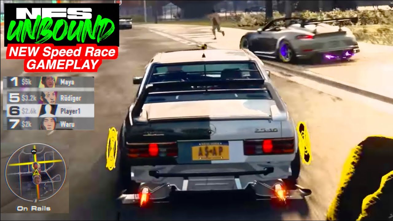 Need For Speed UNBOUND - Brand NEW Speed Race Gameplay + DRAG RACES ...