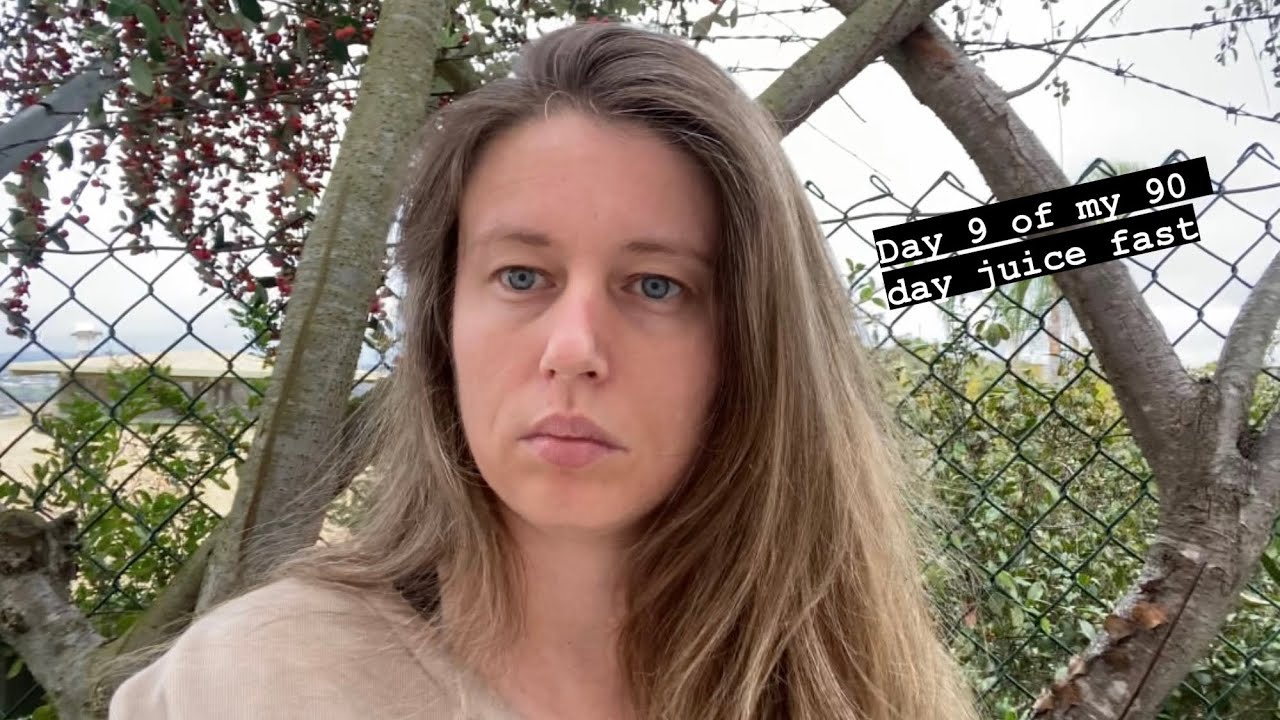 Day 9 of my 90 day juice fast - YouTube