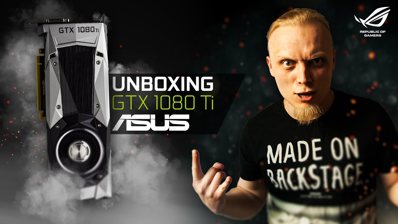 ASUS GTX 1080TI FE - Upadająca karta młoda - YouTube