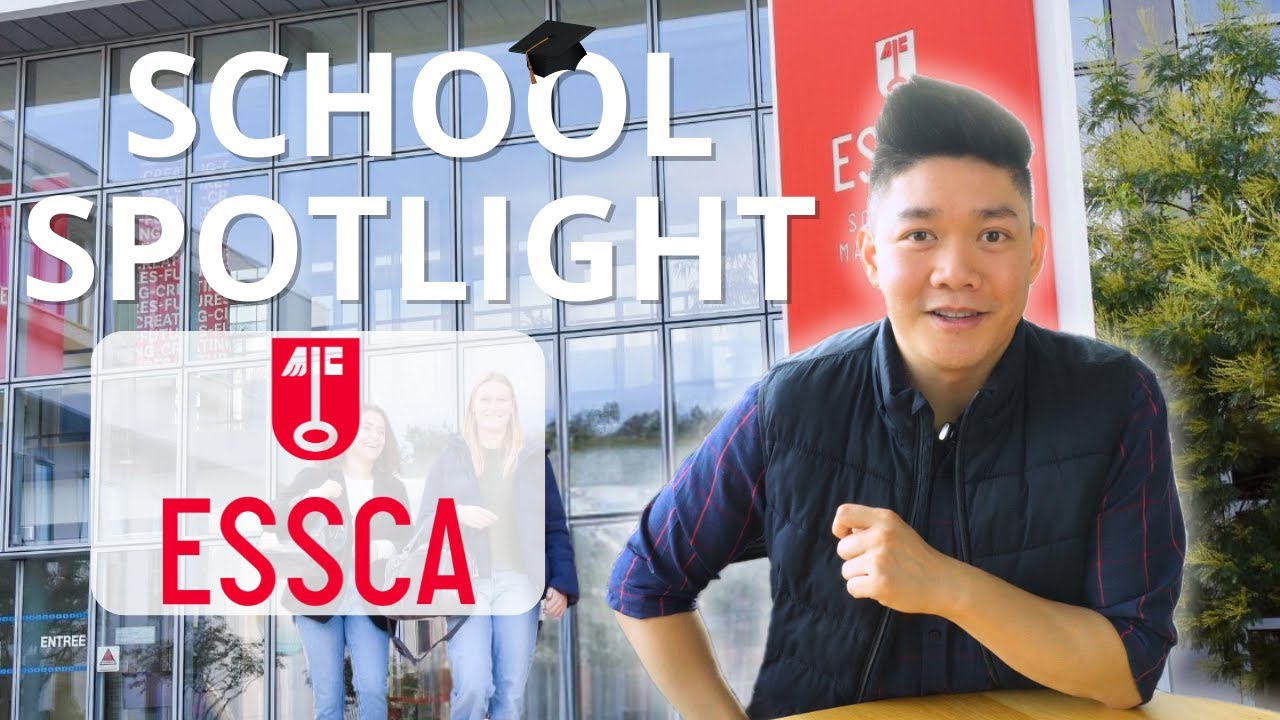 Looking at One of France's Top Schools! ESSCA School of Management - YouTube