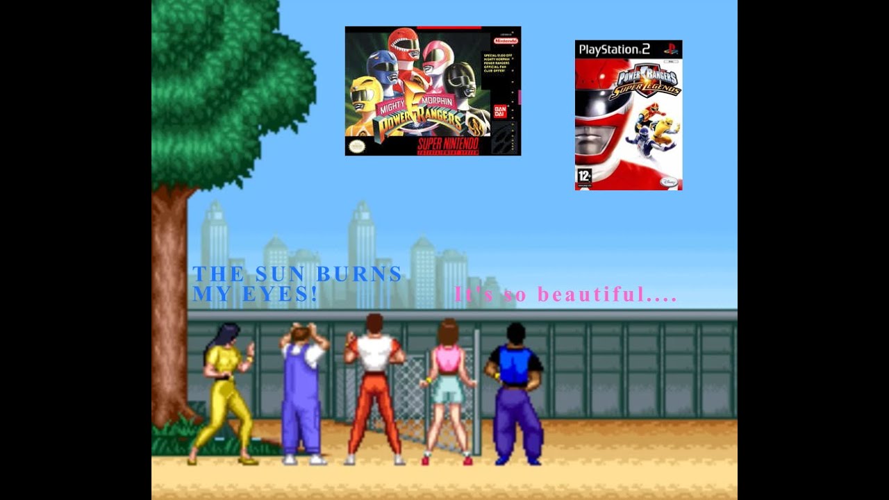 The Best Old Power Ranger Games?? - YouTube