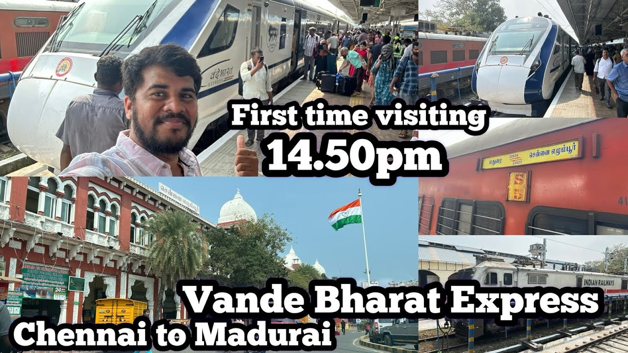 Chennai to Tirunelveli vande bharat express in tamil - YouTube