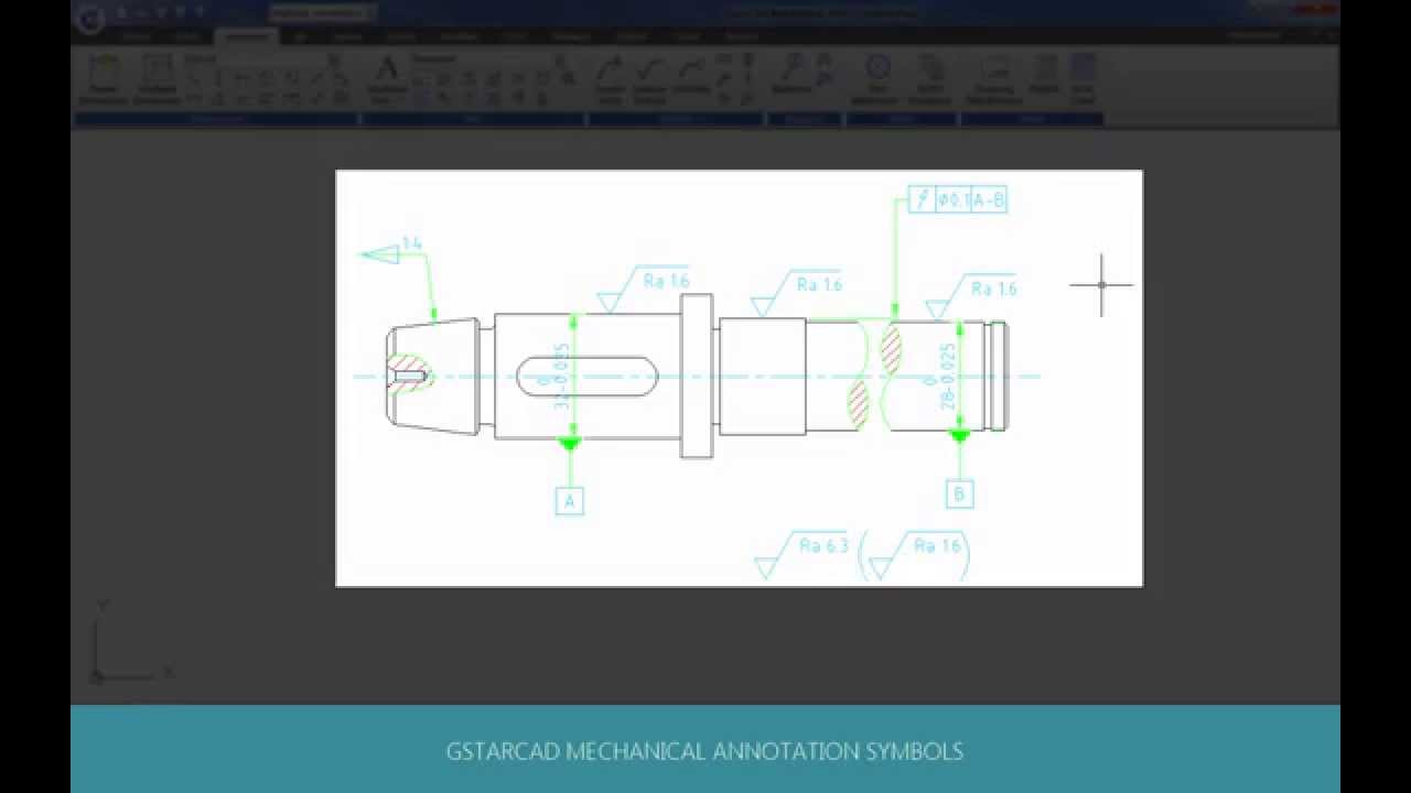 Mechanical Drafting Symbols For Annotation