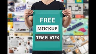 Top best psd logo mockups templates adobe photoshop