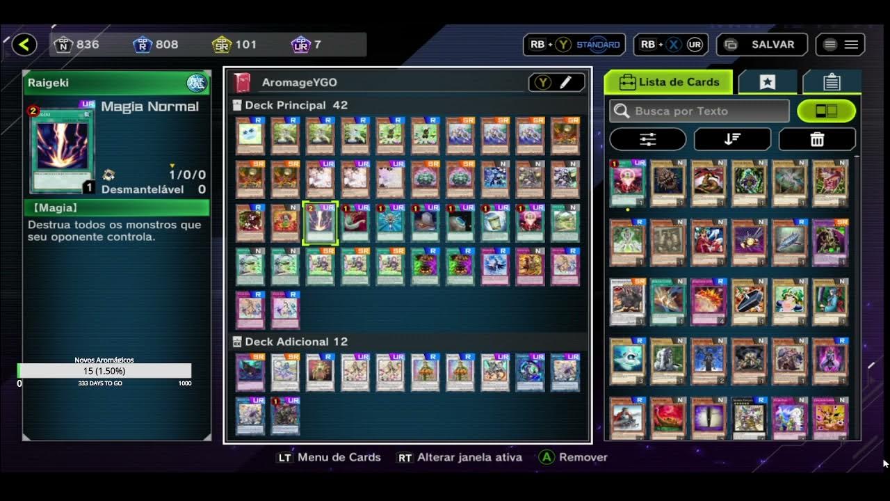 Yu-gi-oh! Master Duel - Apresentando o Aromage Deck #yugioh #yugiohtcg #yugiohmasterduel - YouTube
