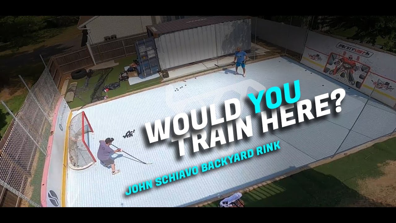 What's new in the Back Yard Rink? ODR Hockey Setup - YouTube