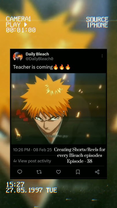 Desperation! The Broken Zangetsu | Bleach 38 | 🎶 - Morte Trepla | Subscribe us for more Bleach ...