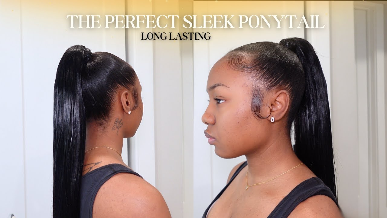 Master The Ultimate Sleek ponytail: Step-By-Step Tutorial - YouTube