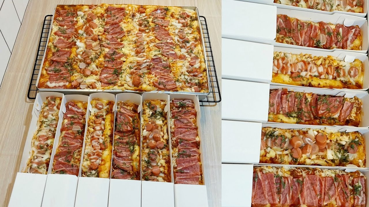 RESEP LONG PIZZA YANG LAGI VIRAL - YouTube