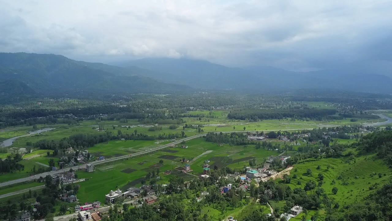 LOCKDOWN DAY Drone view Balh Valley Mandi Himachal Pradesh NH 21 - YouTube