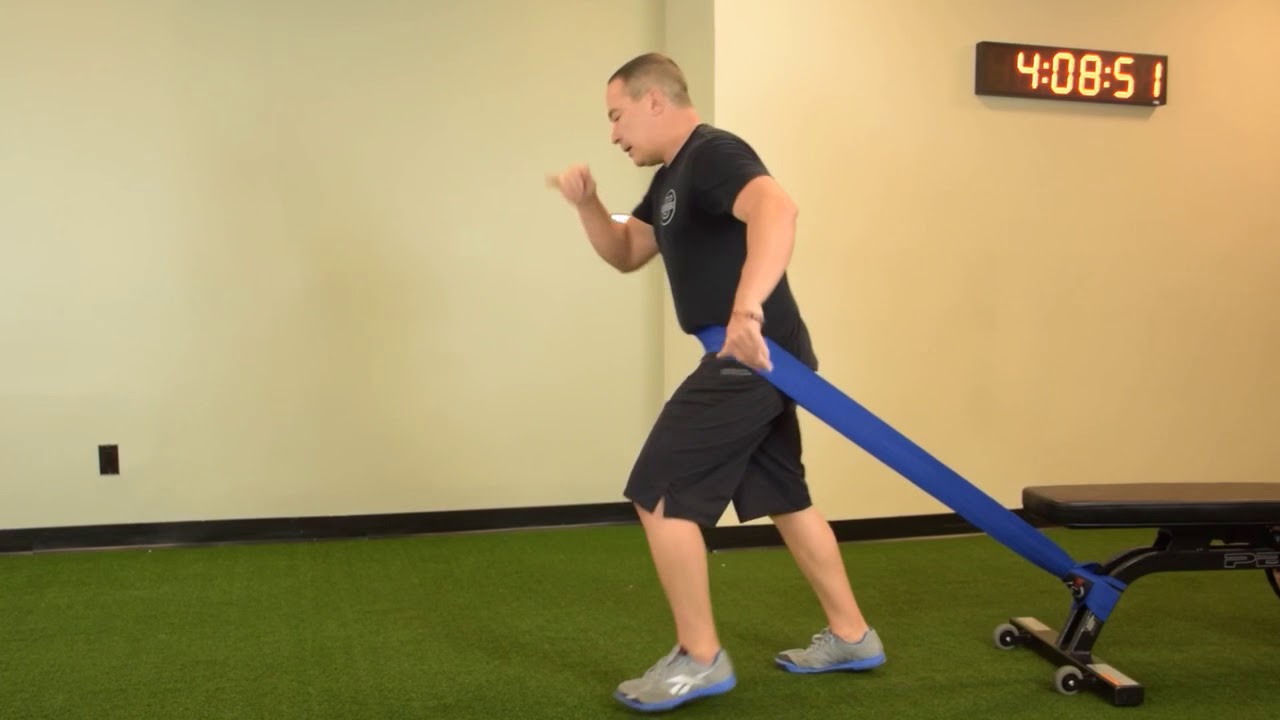 Smarter Band Resisted Skips, Knee, etc. - YouTube