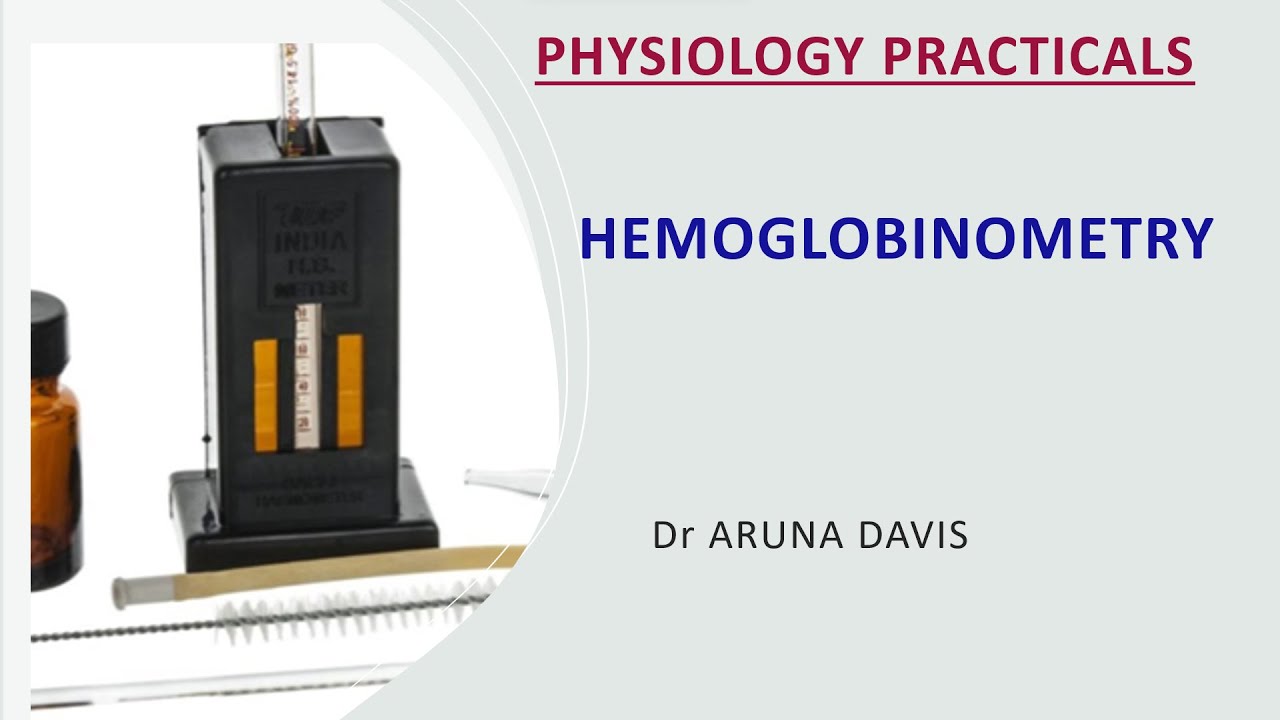 HEMOGLOBINOMETRY- VIVA Questions for Ist Year MBBS - YouTube