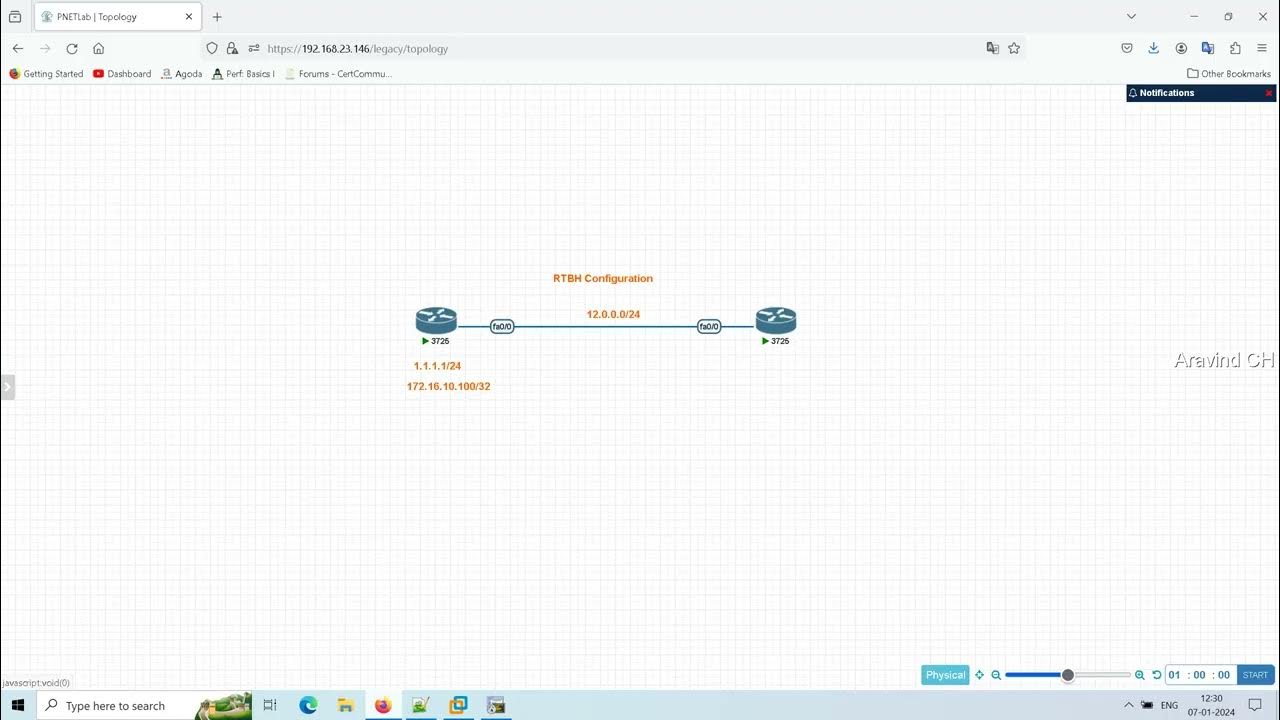 Lab - 25 how to configure Remote Triggered Black Hole on router step by step config - YouTube
