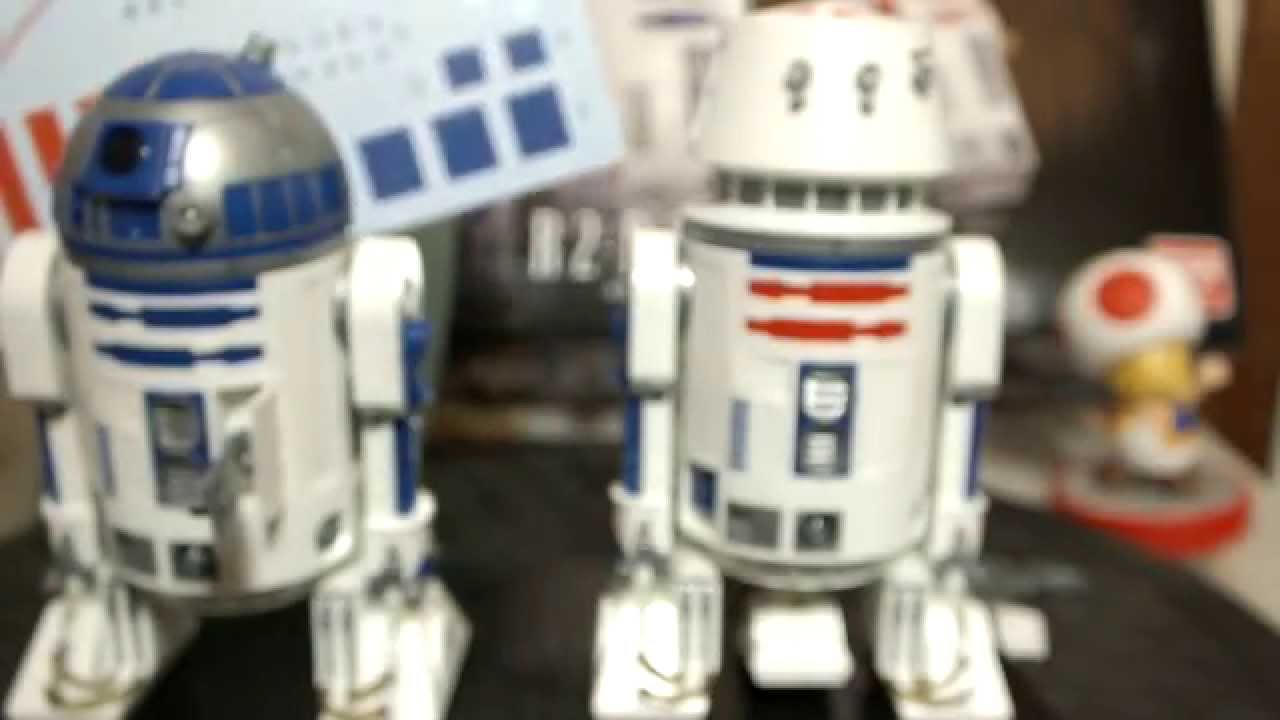 Star Wars R2-D2 & D5-R4 Bandai Review - YouTube
