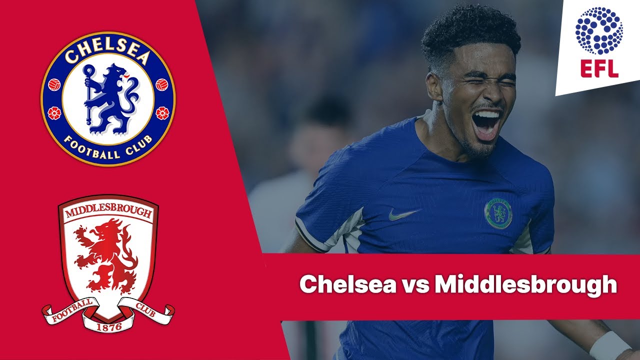 Chelsea vs Middlesbrough, EFL Cup 2024 Gameplay | FC24 - YouTube