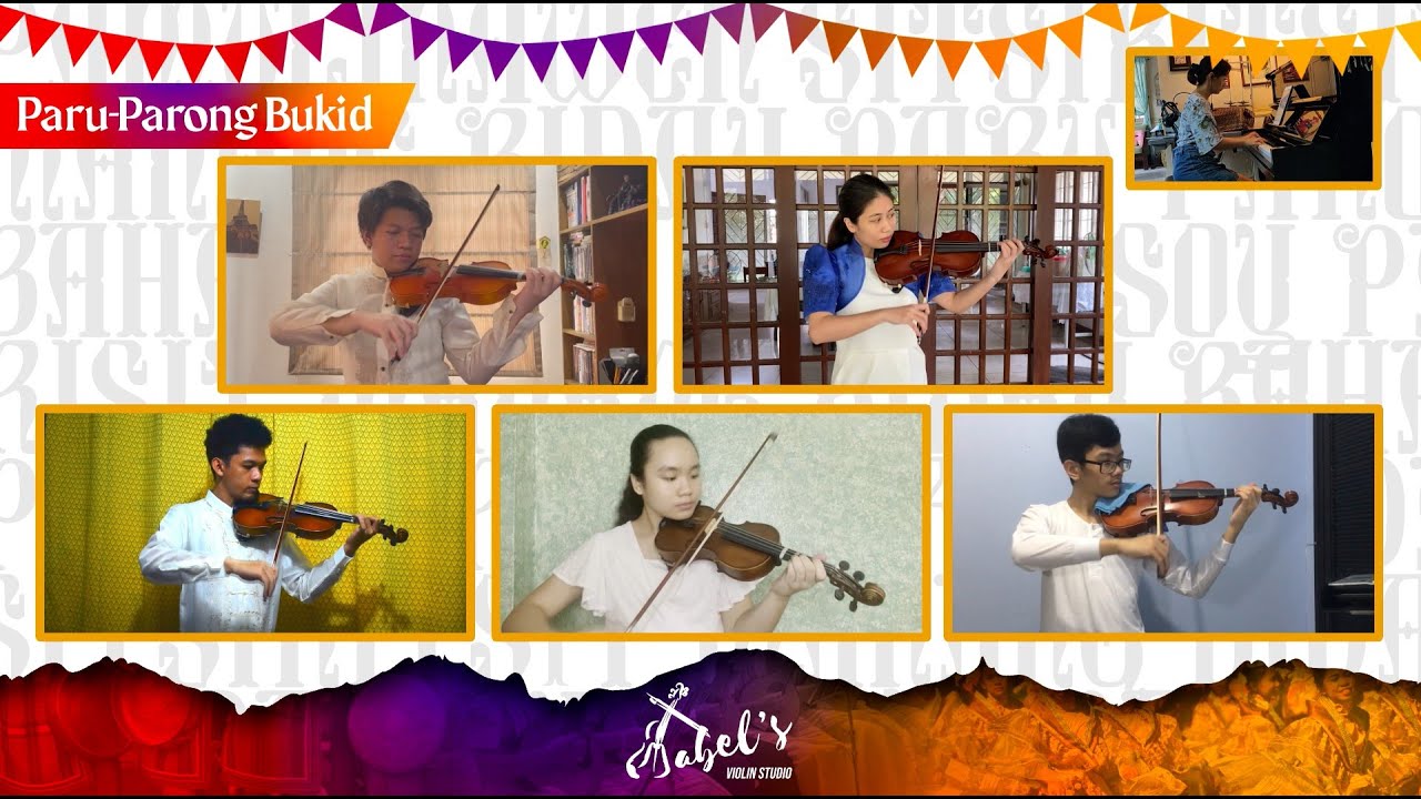 FOLK SONG MEDLEY - violin (Pamulinawen, Sitsiritsit, Manang Biday, Paru ...