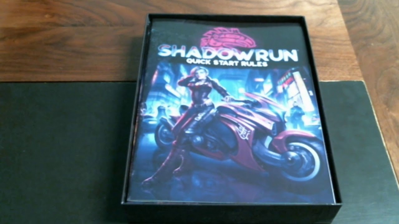 Unboxing the Shadowrun Sixth World Beginners Box - YouTube