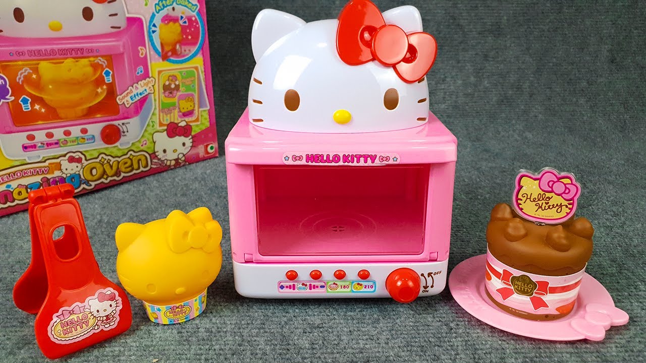 8 Minutes Satisfying with Unboxing Hello Kitty Kitchen Set | Amazing ...