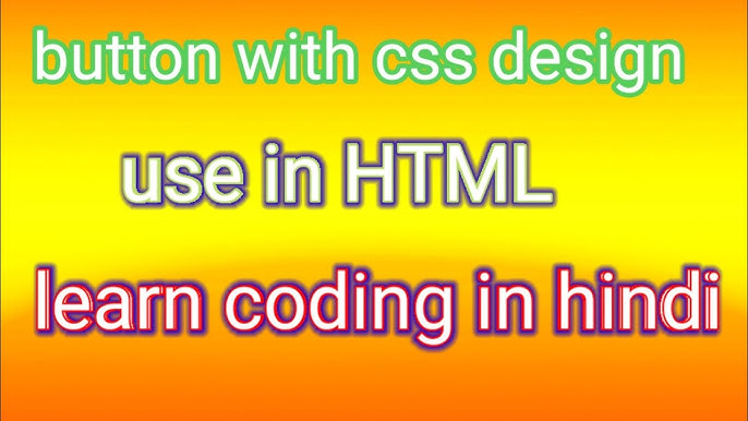 Html Button Youtube