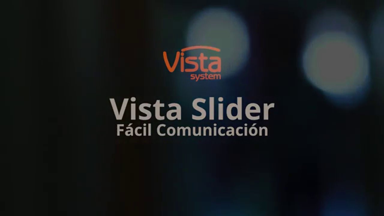 Vista Slider - Español - YouTube