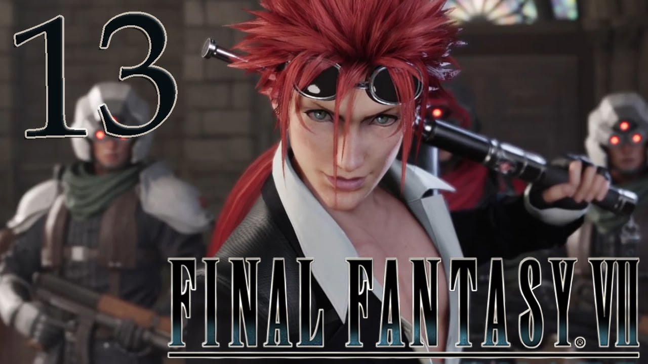 Final Fantasy VII Remake - [13] - Turks in the Church! - YouTube