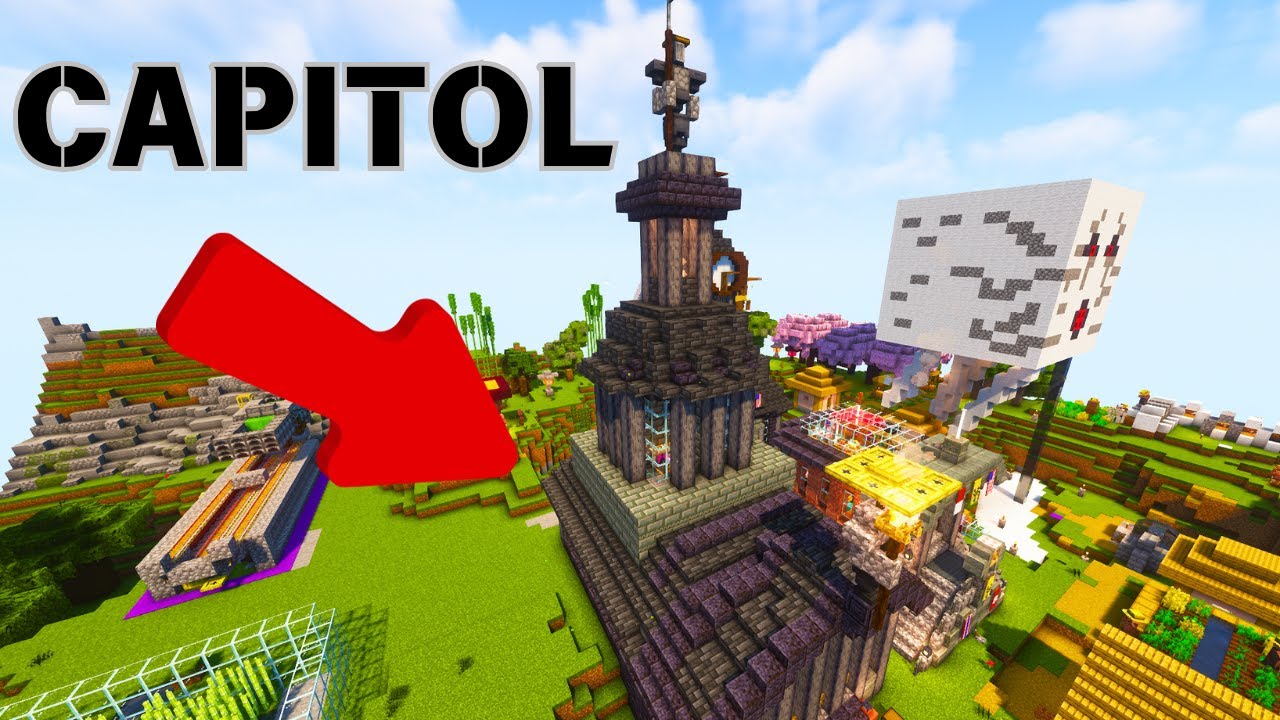 I Build A Dark CAPITOL BUILDING!!! - YouTube