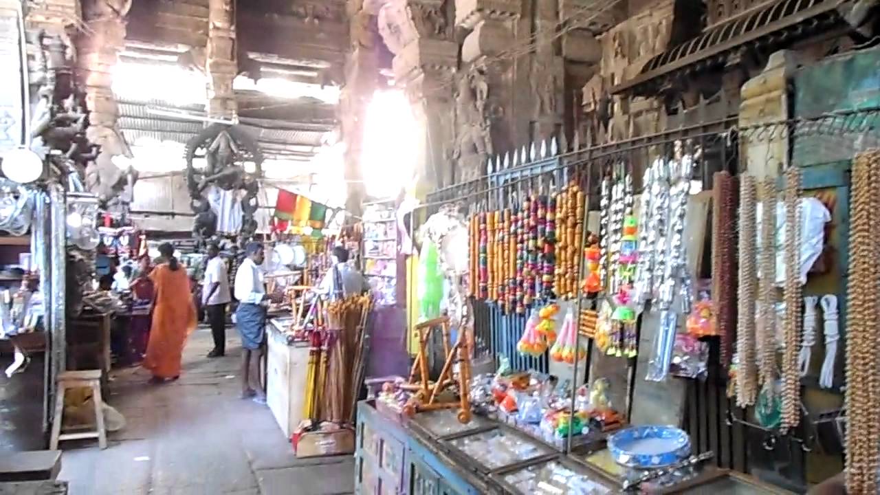 Sri Meenakshi Amman Temple D - Adjacent Cloth Market - Madurai, Tamil ...