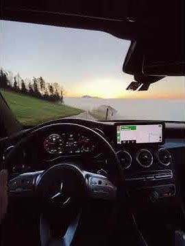 Pov driving above the clouds! #mercedes #amg #cloud #speed - YouTube