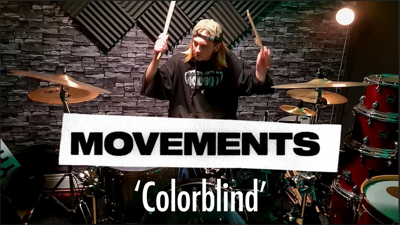 TOBY BEASLEY | 'Colorblind' - Movements | DRUM COVER - YouTube