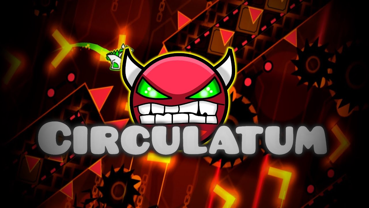 Geometry Dash (Medium Demon) | Circulatum by TheRealBayu - YouTube