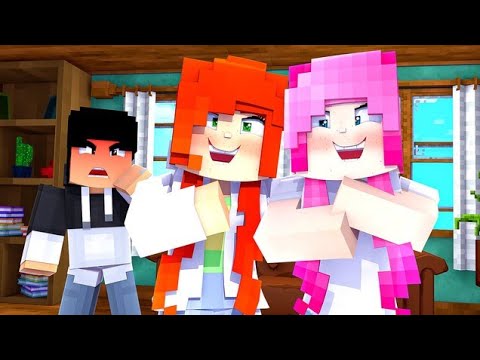 "ASH COMES TO VISIT ?!" | Minecraft Roomies- Minecraft Roleplay - YouTube