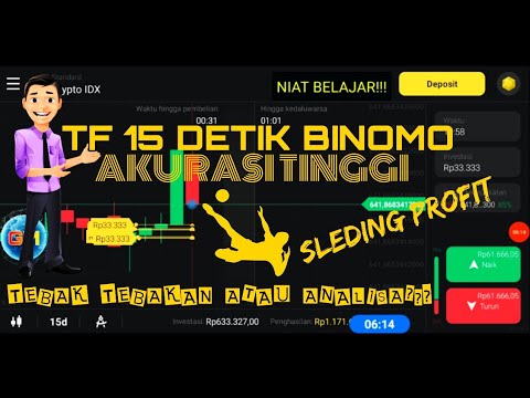 TF 15 DETIK BINOMO TANPA BASA BASI HAJAR CRYPTO LAGI 😀😀😀💪💪💪