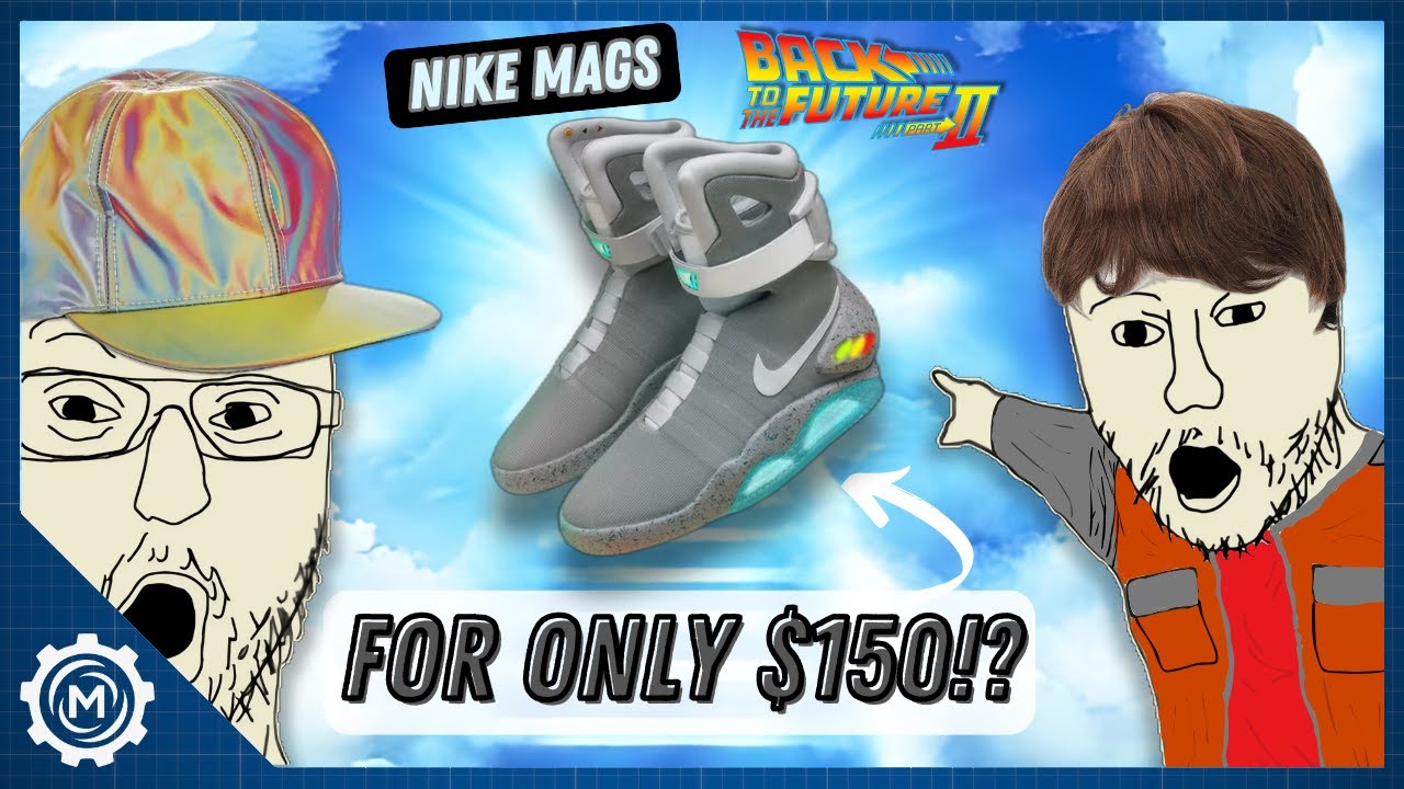 Making NIKE MAGS For Only $150!? | (DIY Nike Mags from Back To The ...