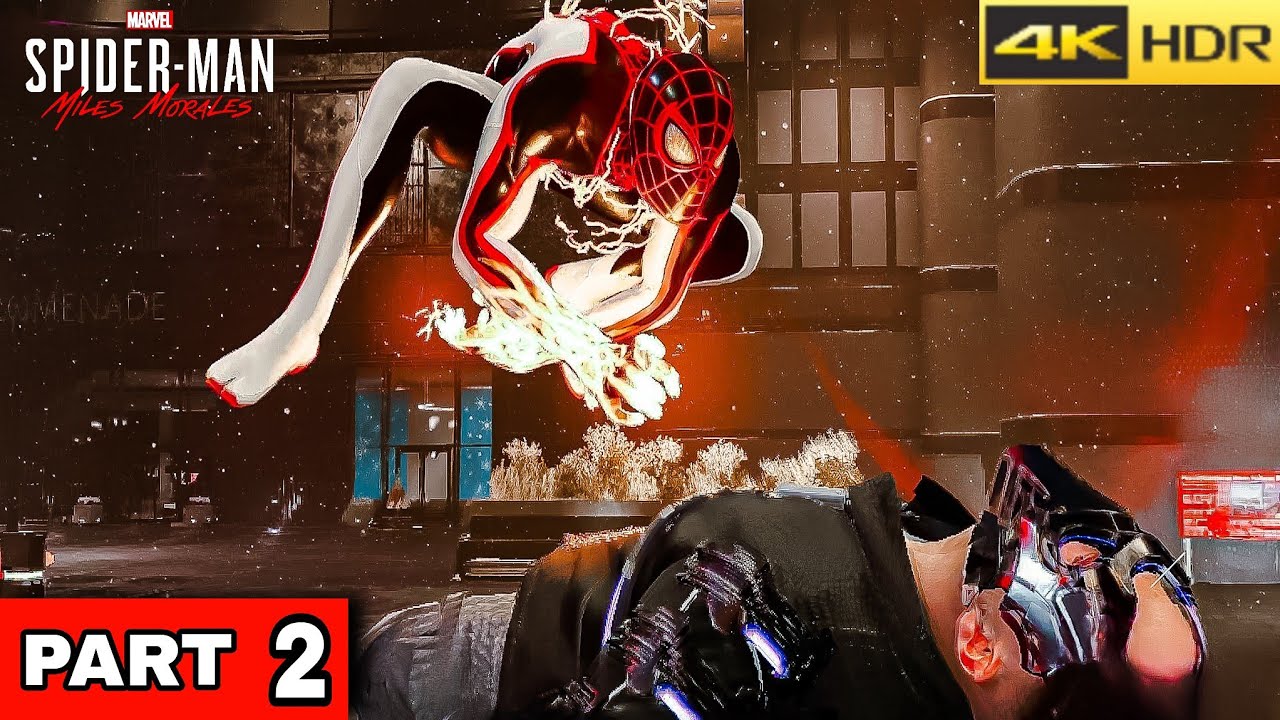 VENOM POWER | Ultra Graphics Gameplay [4k 60FPS HDR] | Part 2 | SPIDER ...