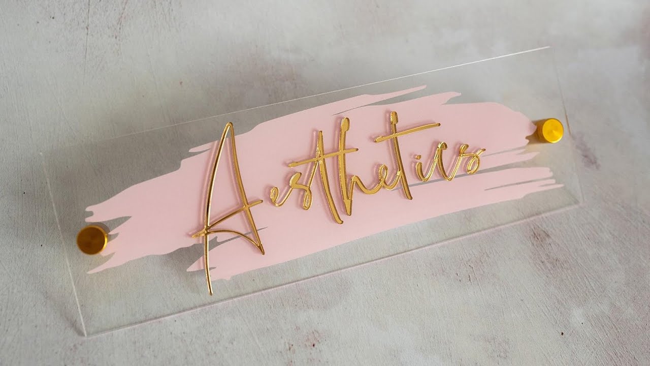 Paint Splash Custom Door Plaques, acrylic sign, Door signs, salon ...