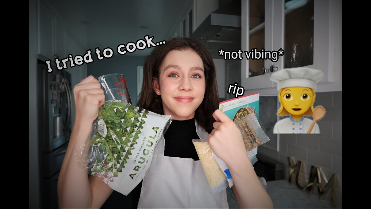 I TRIED TO COOK...//Cooking with Kacey - YouTube