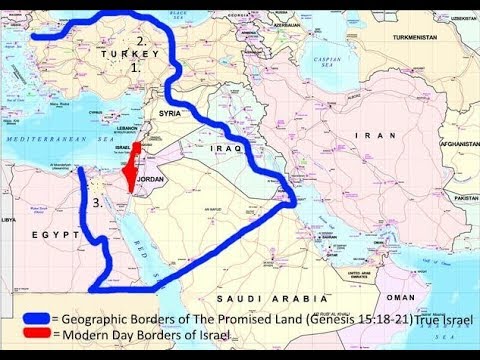 The True Boundaries of Israel as Promised to Abraham Explained - YouTube