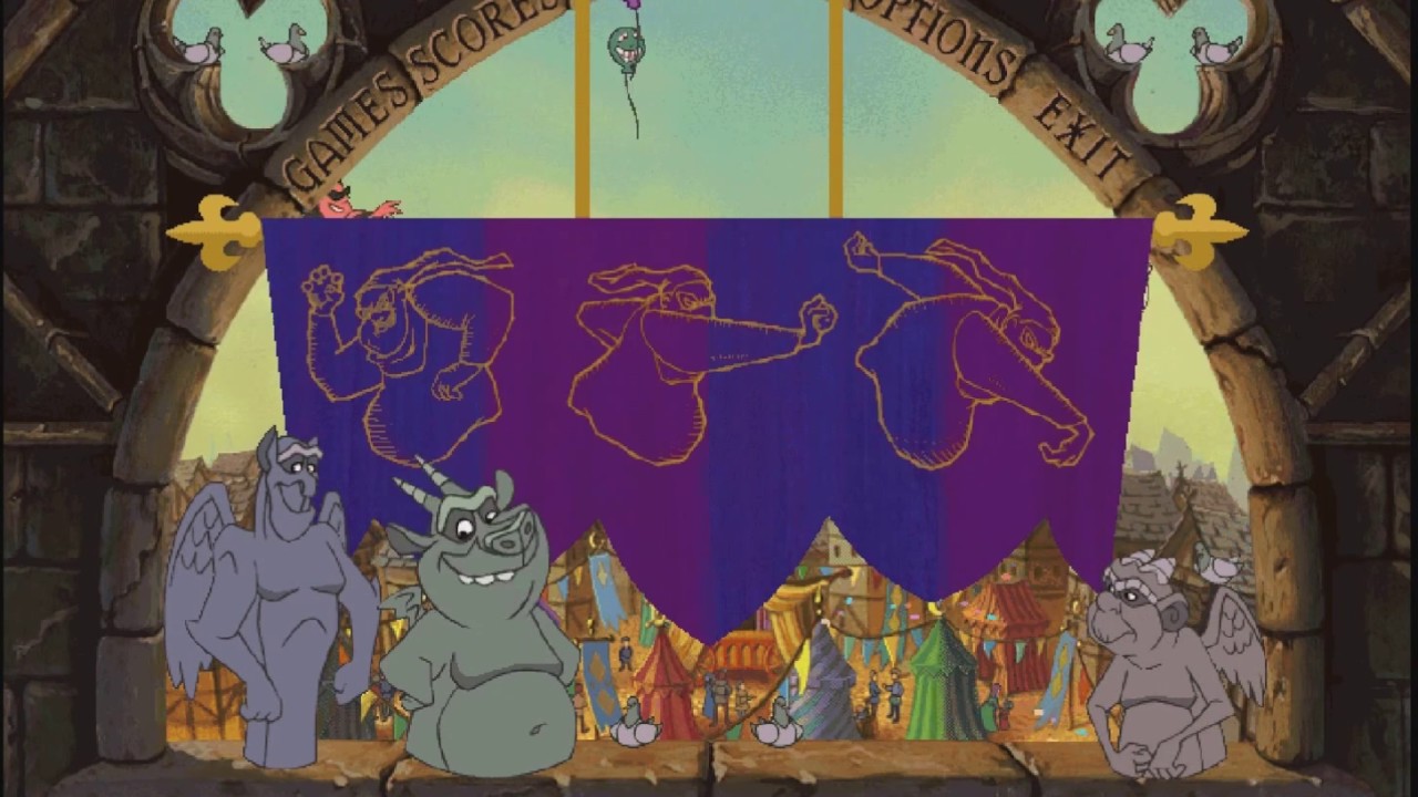 The Hunchback of Notre Dame: Topsy Turvy Games - Full Gameplay ...