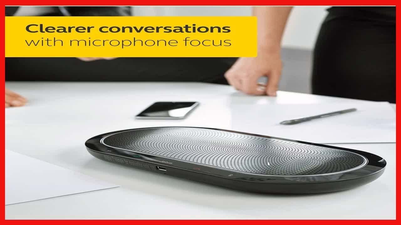 Jabra Speak 810 Conference Speakerphone, MS-Optimized – Portable ...
