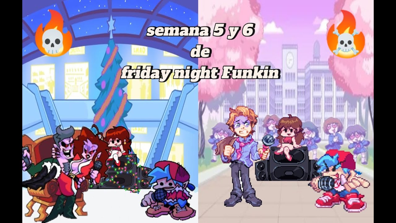 semana 5 y 6 de fnf💀 - YouTube