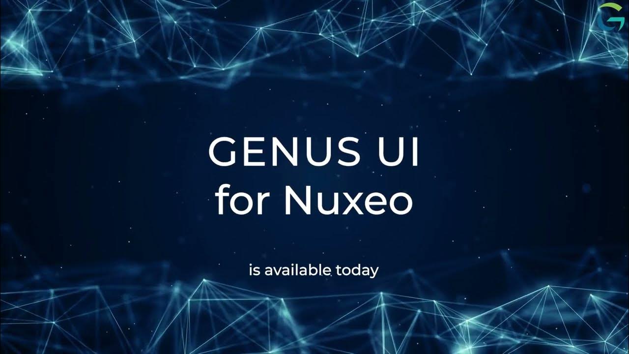 Experience Genus UI for Nuxeo! - YouTube Experience Genus UI for Nuxeo! - YouTube