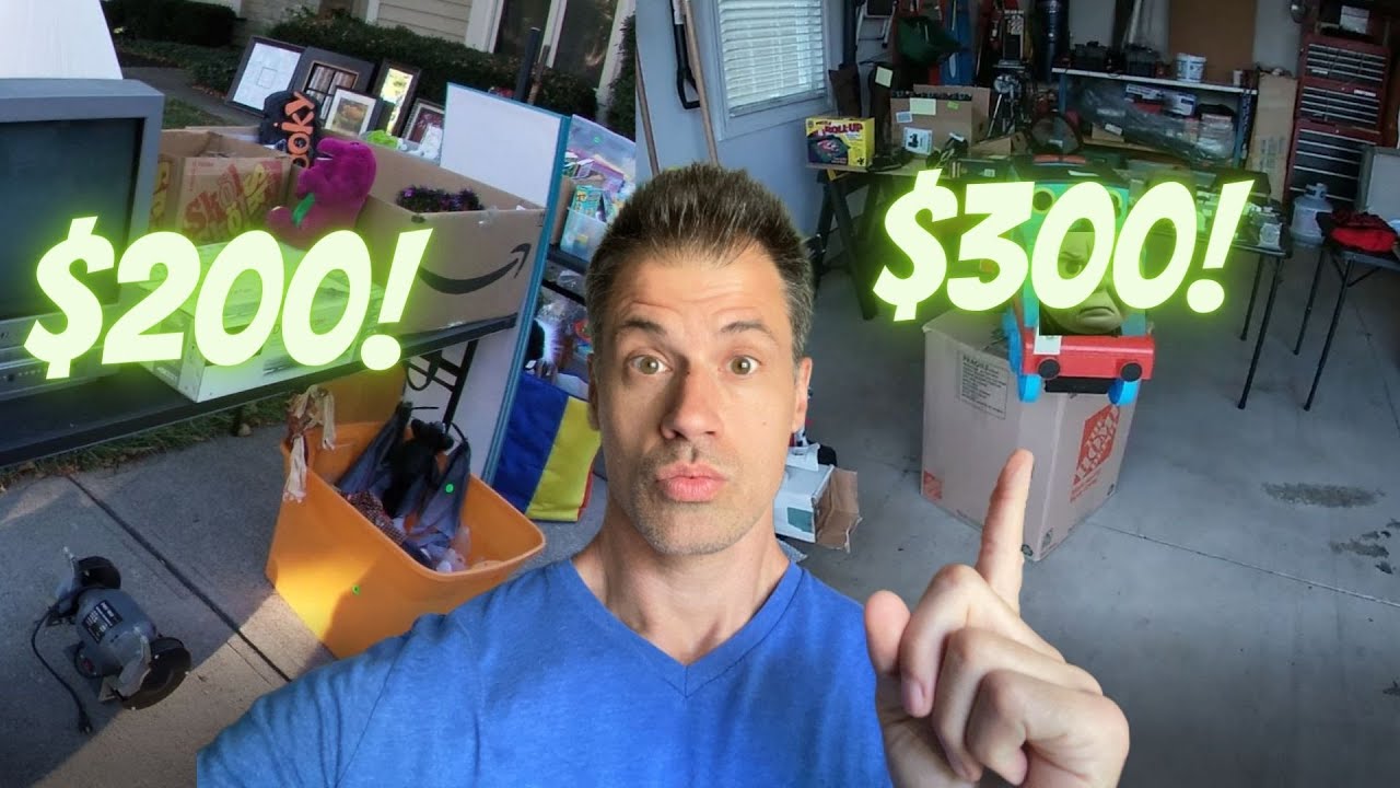 "Yes I'm a Reseller & Yes I'm Reselling Your Garage Sale Goodies" - YouTube