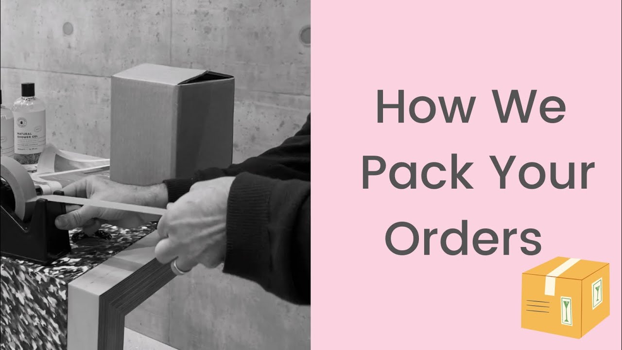 How We Pack Your Orders - YouTube
