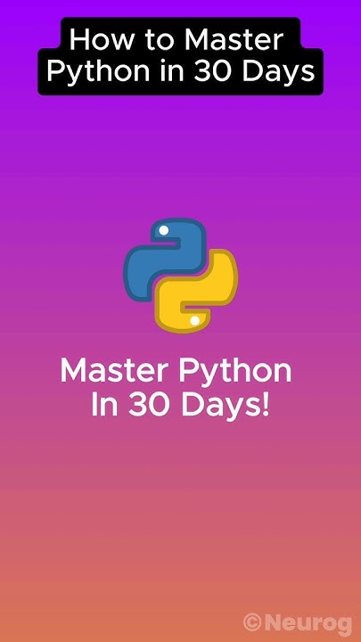 Mastering Python in 30 Days | Python Programming | Python for Beginners #coding #python - YouTube