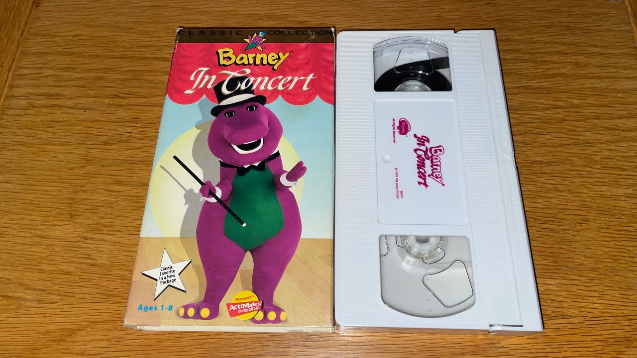 Opening & Closing To Barney In Concert 1996 VHS - YouTube